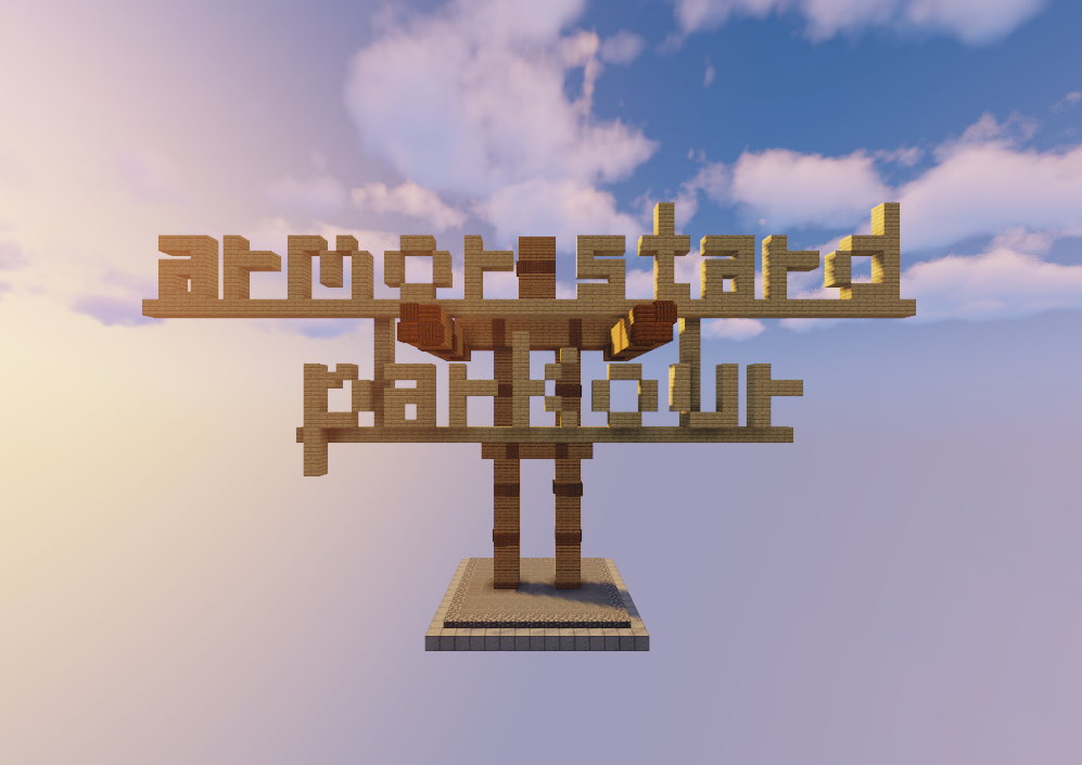 Скачать «Armor Stand Parkour» (10 mb) карта для Minecraft